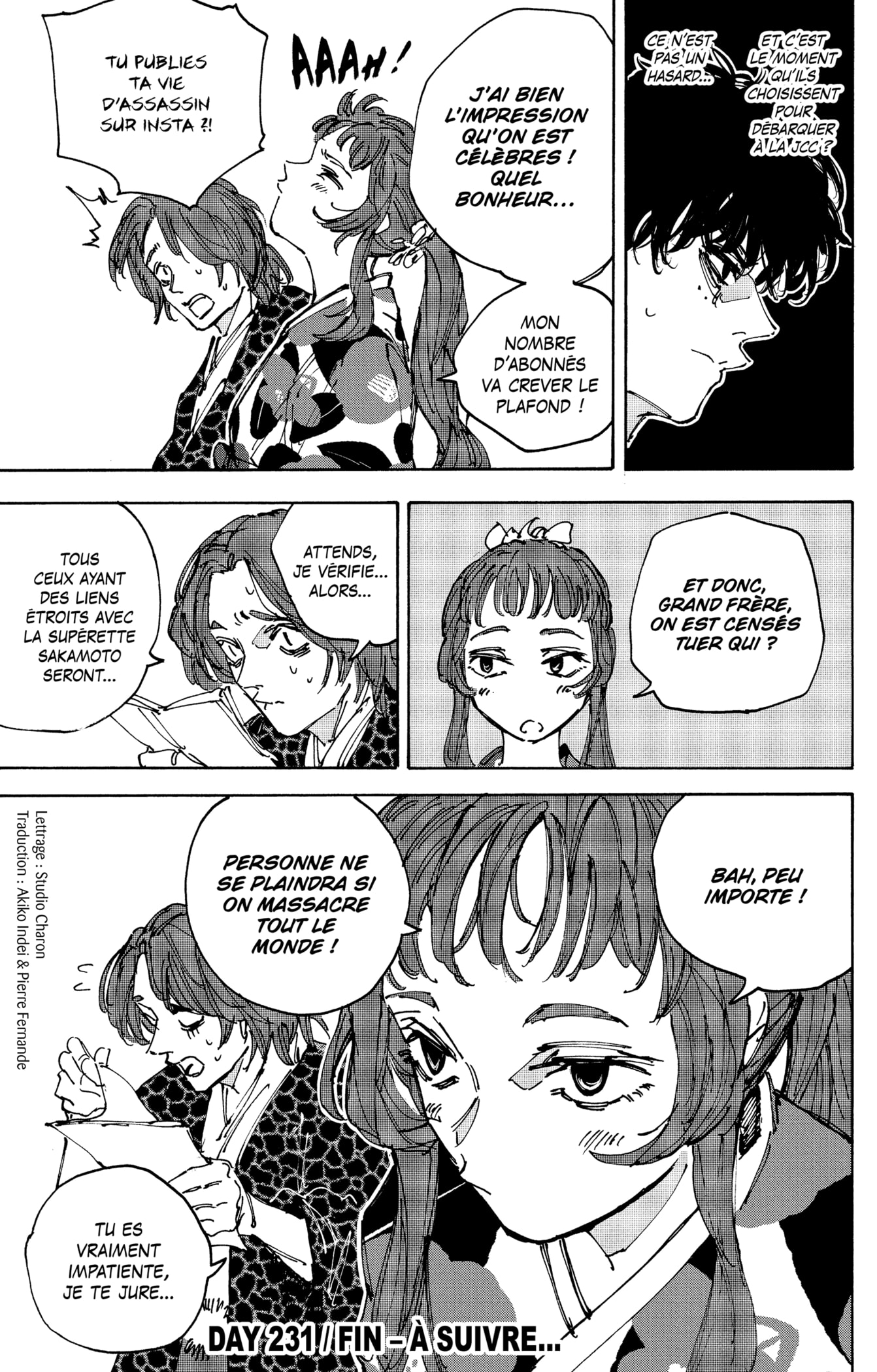Scan Sakamoto Days 231 VF Lecture En Ligne - Lelmanga